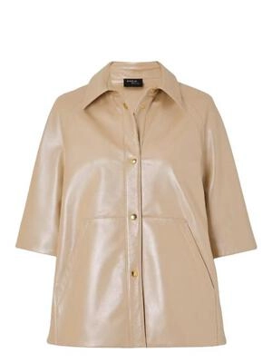 Akris Iridescent Lambskin Jacket - No
