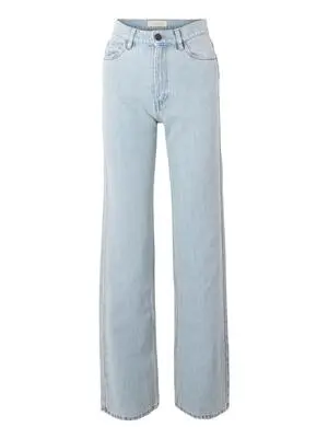Giuliva Heritage Dana Mid-rise Wide-leg Jeans - Gray