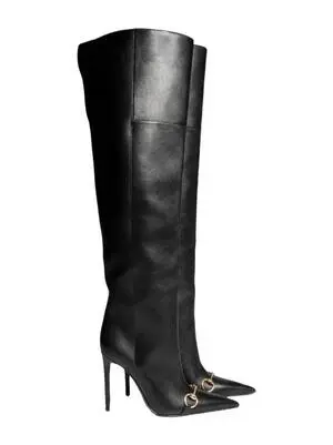 Gucci Donna Over-the-knee Stiletto Boots - Black