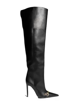 Gucci Donna Over-the-knee Stiletto Boots - Black