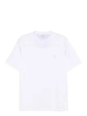 BRUNELLO CUCINELLI Brunello Cucinelli Logo Printed Crewneck T-Shirt
