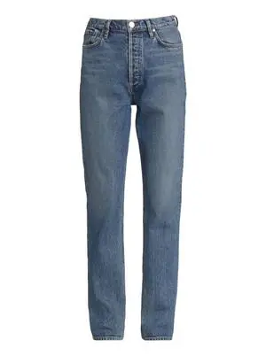 GOLDSIGN Goldsign High-Waisted Straight-Leg Jeans