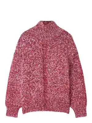 Proenza Schouler Sol Knitted Turtleneck Sweater - Red