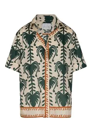 Johanna Ortiz Printed Cotton Shirt - No