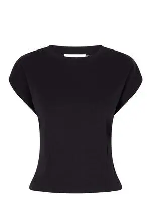 Proenza Schouler Organic Cotton-jersey T-shirt - Black