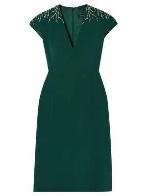 Jenny Packham Embellished Midi Dress - No