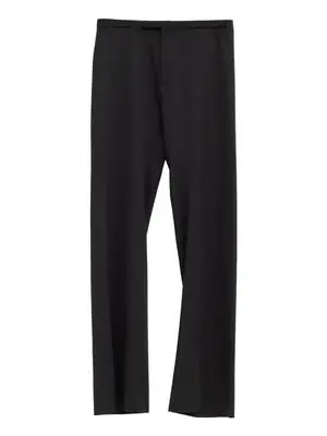 Gucci Straight-leg Tailored Wool Twill Trousers - Black