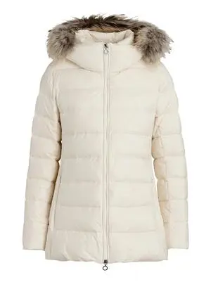 TATRAS Long-sleeve Hooded Padded Jacket - Ivory