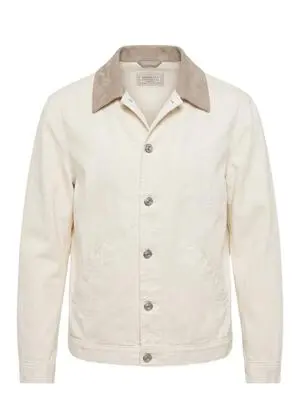 Brunello Cucinelli Brunello Cucinelli Collared Long-Sleeved Casual Jacket No