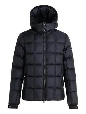 TATRAS Long-sleeve Quilted Padded Jacket With Hood - Navy