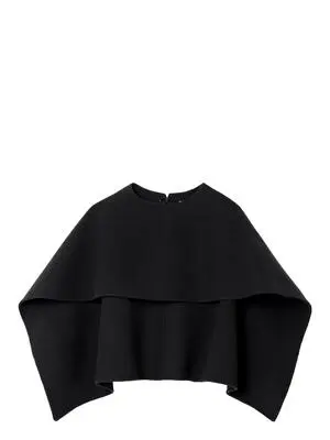 Calvin Klein Wool And Cashmere-blend Cape - No