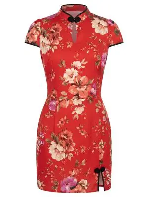 Yumi Kim Xiu Mini Dress - Red