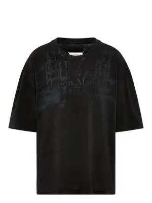 MAISON MARGIELA Oversized Cotton T-shirt - Black