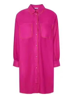 ERES Eres Colorama Cotton Shirt Fuchsia