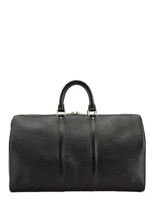 Shopbop Louis Vuitton Epi Leather Keepall Duffle 45 - Black