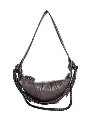 LEMAIRE LEMAIRE Braided Croissant Bag Brown