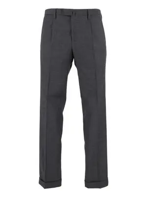 BRIGLIA 1949 Tailored Pleated Trousers - Black