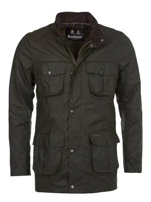 Barbour Corbridge Wax Jacket - Black