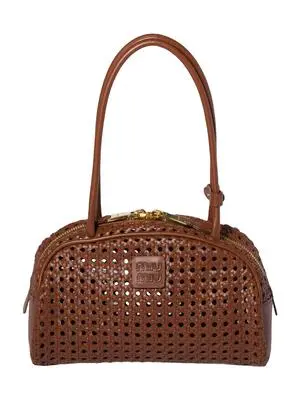 Miu Miu Zippered Handbag - Oak