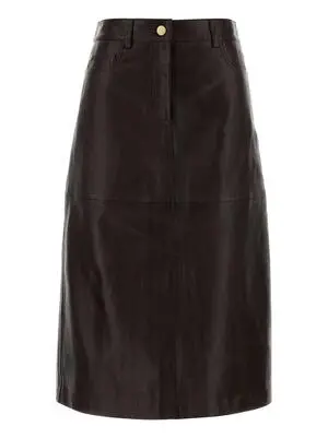 Max Mara Belt-loop Skirt - Black