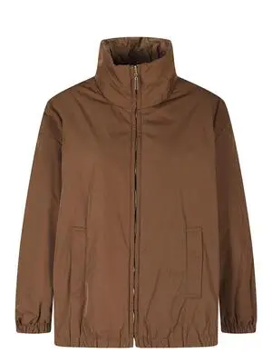 Max Mara Claudia Reversible Bomber Jacket - Brown