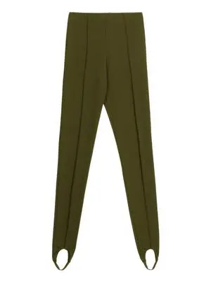 THE FRANKIE SHOP Caserta Stirrup Leggings - Olive
