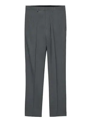 Prada Tailored Straight-leg Pants - Uniform Gray