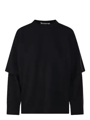 DARKPARK Troy Double Sleeved Jumper - Black