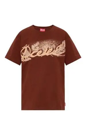 DIESEL® Diesel Short Sleeve Graphic T-Shirt