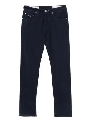TRAMAROSSA Casual Trousers With Belt Loops - Blue