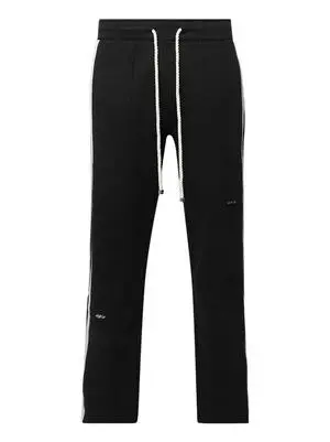 NAHMIAS Repaired Track Pant Aged - Black