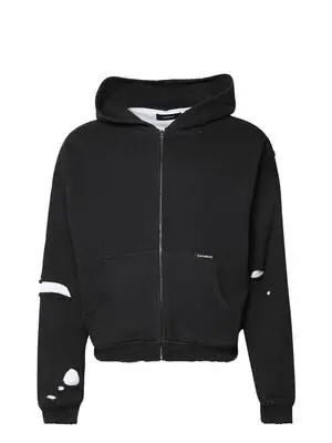 NAHMIAS Thermal Lined Zip Hoodie - Black