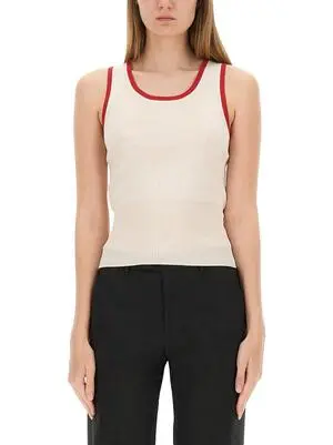 JW Anderson Knitted Vest - Cream
