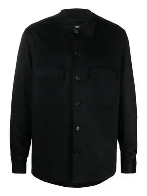 Zegna Cashmere Shirt Jacket - Black