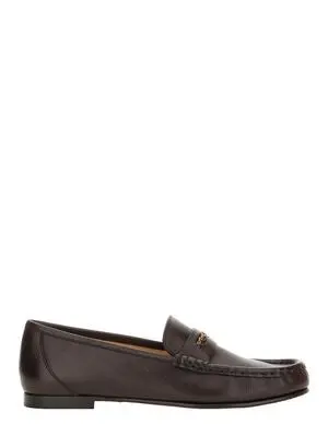 Chloé Leather Loafers - Brown