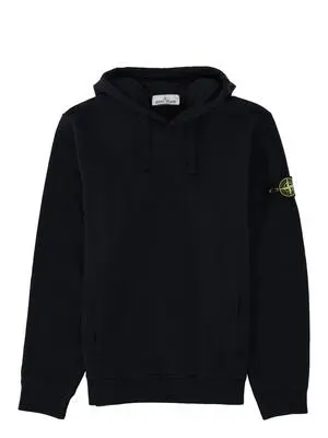Stone Island Hooded Sweatshirt - Blue