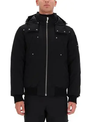 Moose Knuckles Ballistic Neoshear Bomber Original Jacket - Black