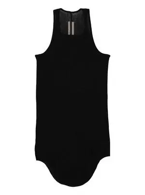 Rick Owens RICK OWENS Ribbed Tank Top Black