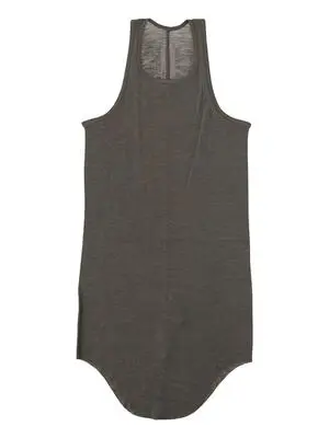 Rick Owens RICK OWENS Ribbed Tank Top Black