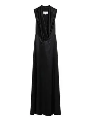 MAISON MARGIELA Long Viscose Dress - Black
