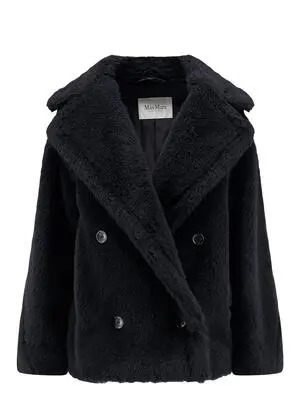 Max Mara Alpaca, Virgin Wool And Silk Blend Jacket - Multicolor