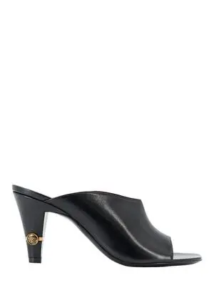 Versace Versace Giulietta Leather Heeled Sandals Multicolor