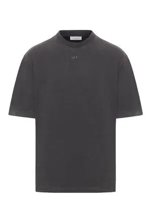 Off-White Swimming Face Skate S/s Tee - Multicolor