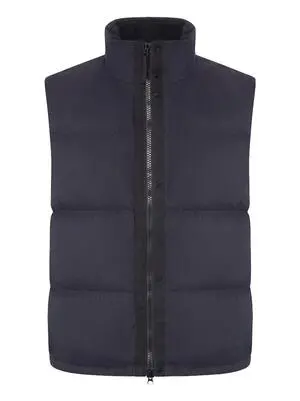 Stone Island Quilted Nylon Down Vest - Black