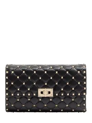 Valentino Garavani Rockstud Spike Leather Shoulder Bag - Multicolor