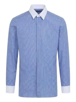 TOM FORD Tom Ford Men Striped Cottton Shirt Multicolor