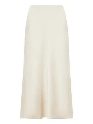BRUNELLO CUCINELLI Brunello Cucinelli Fluid Pencil Skirt In Cady Satin