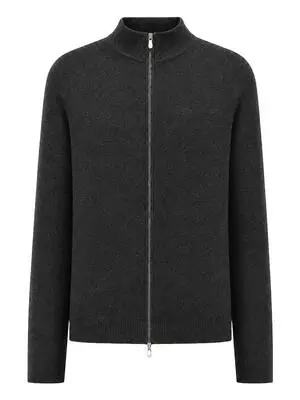 Brunello Cucinelli Brunello Cucinelli Men's Zip-Up Cardigan Gray