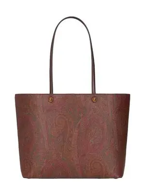 Etro Essential Medium Paisley Shopping Bag - Brown