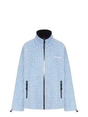 Miu Miu Checked Fleece Sweatshirt - Multicolor